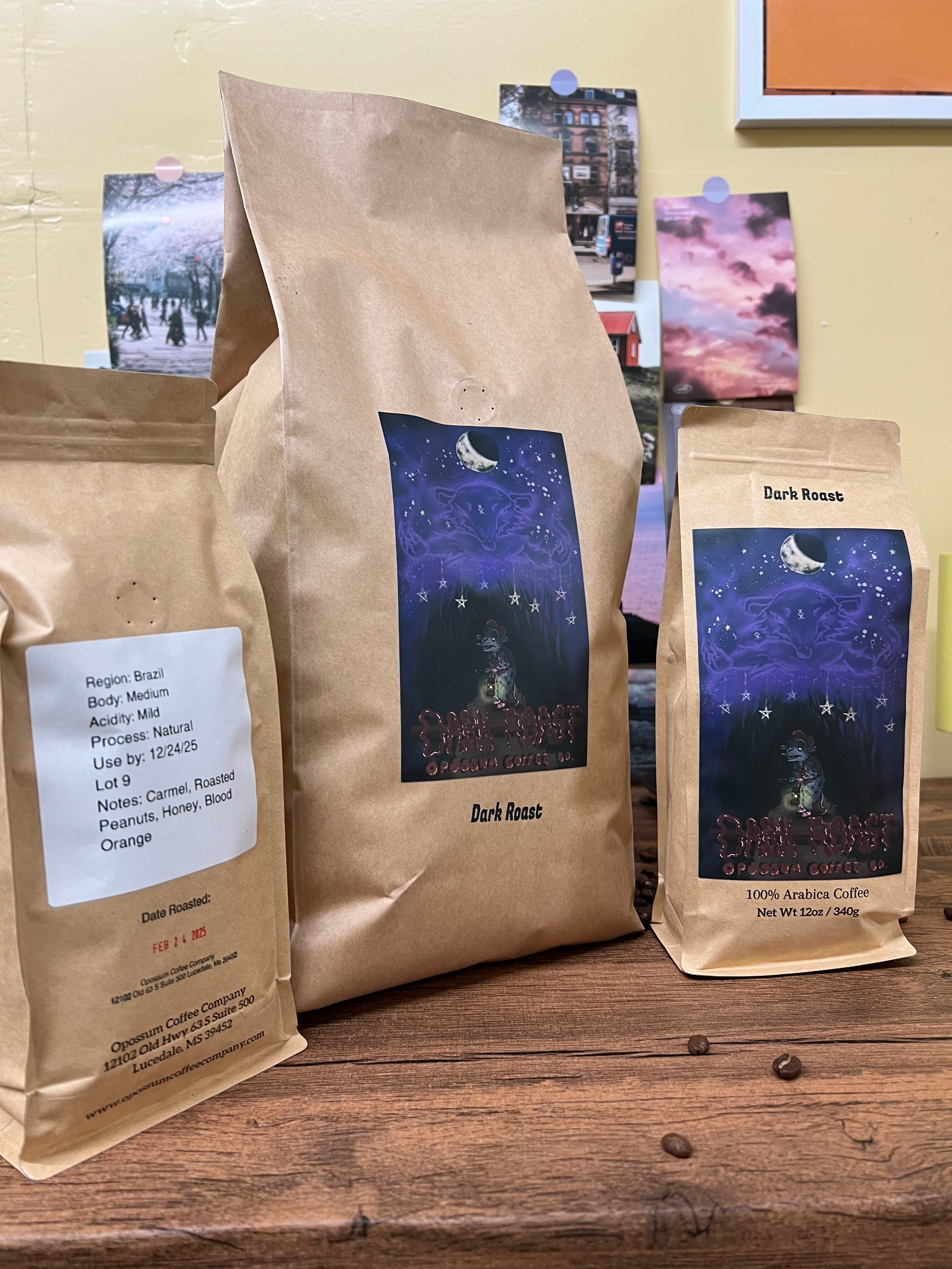 Brazilian Dark Rost | OPOSSUM COFFEE COMPANY