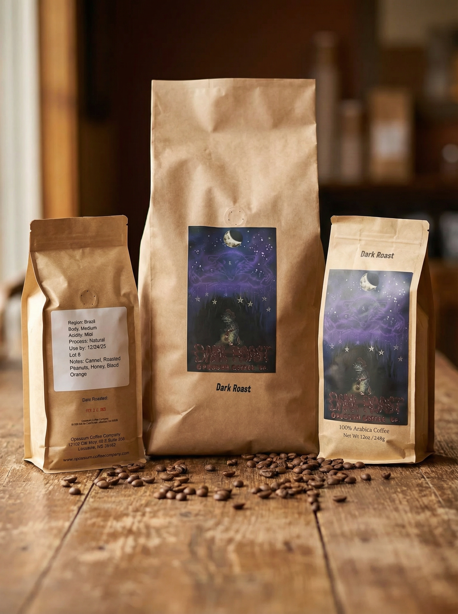 Brazilian Dark Rost | OPOSSUM COFFEE COMPANY